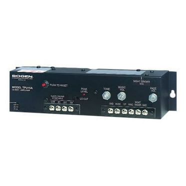 Bogen BG-C35 35-Watt Paging Mixer / Amplifier - Walmart.com