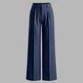 Dagugfen Dress Pants for Women High Waisted Straight Leg Full Length ...