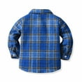 VERUGU Baby Jacket Kids Toddler Flannel Shirt Jacket Plaid Long Sleeve Shacket Baby Boys Girls ...