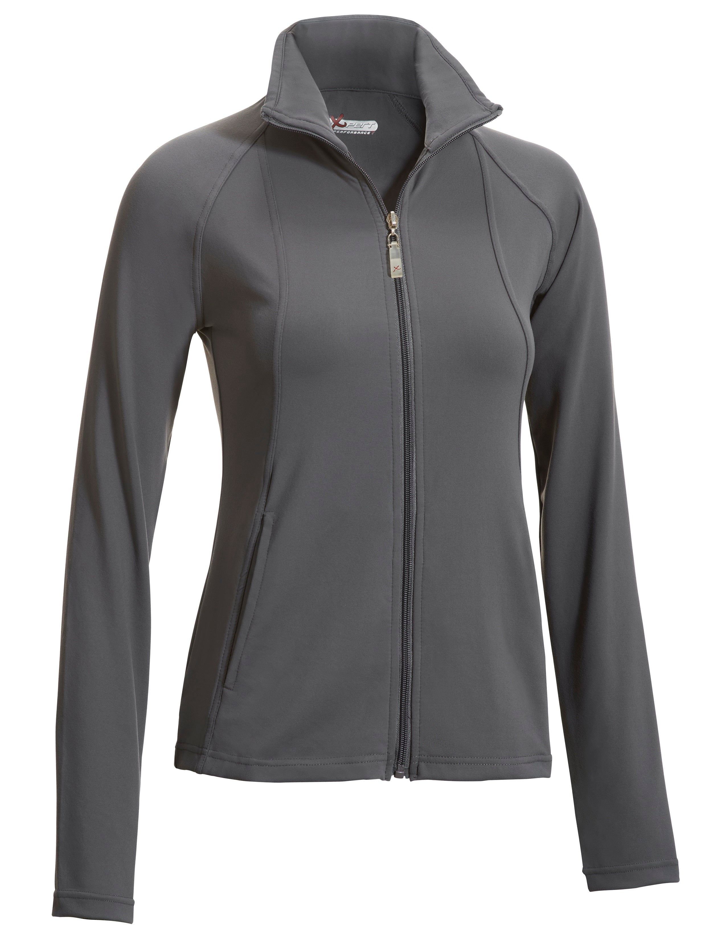 Expert Brand Zip Up Training Sports Jacket for Women - Walmart.com