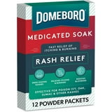 Domeboro First Aid Medicated Soak for Rash Relief, Burow’s Solution, 12 ...