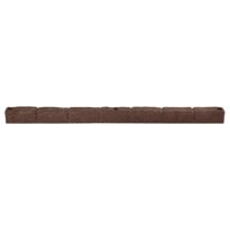 GroundSmart SmartLoc Cobblestone Landscape Edging, 4' Gray Rubber ...