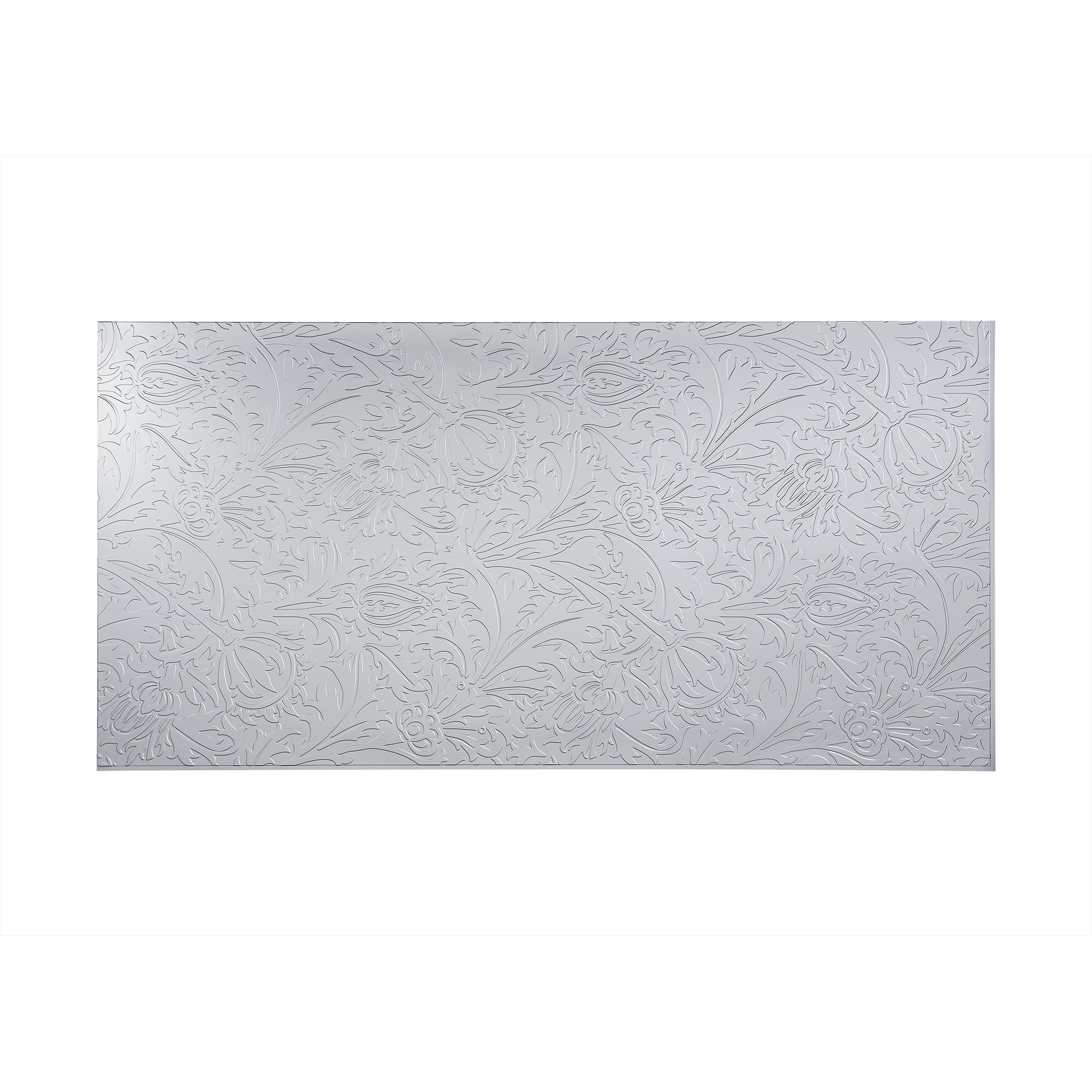 Fasade - Nettle Argent Silver Decorative Wall Panel - Fast and Easy ...