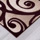 Allstar Burgundy Woven Hand Carved Evolution Swirl Design Area Rug (5 ...