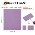 20 Pcs 80 Grit Sandpaper, 9 x 11 Inch Sand Paper Alumina Abrasive ...