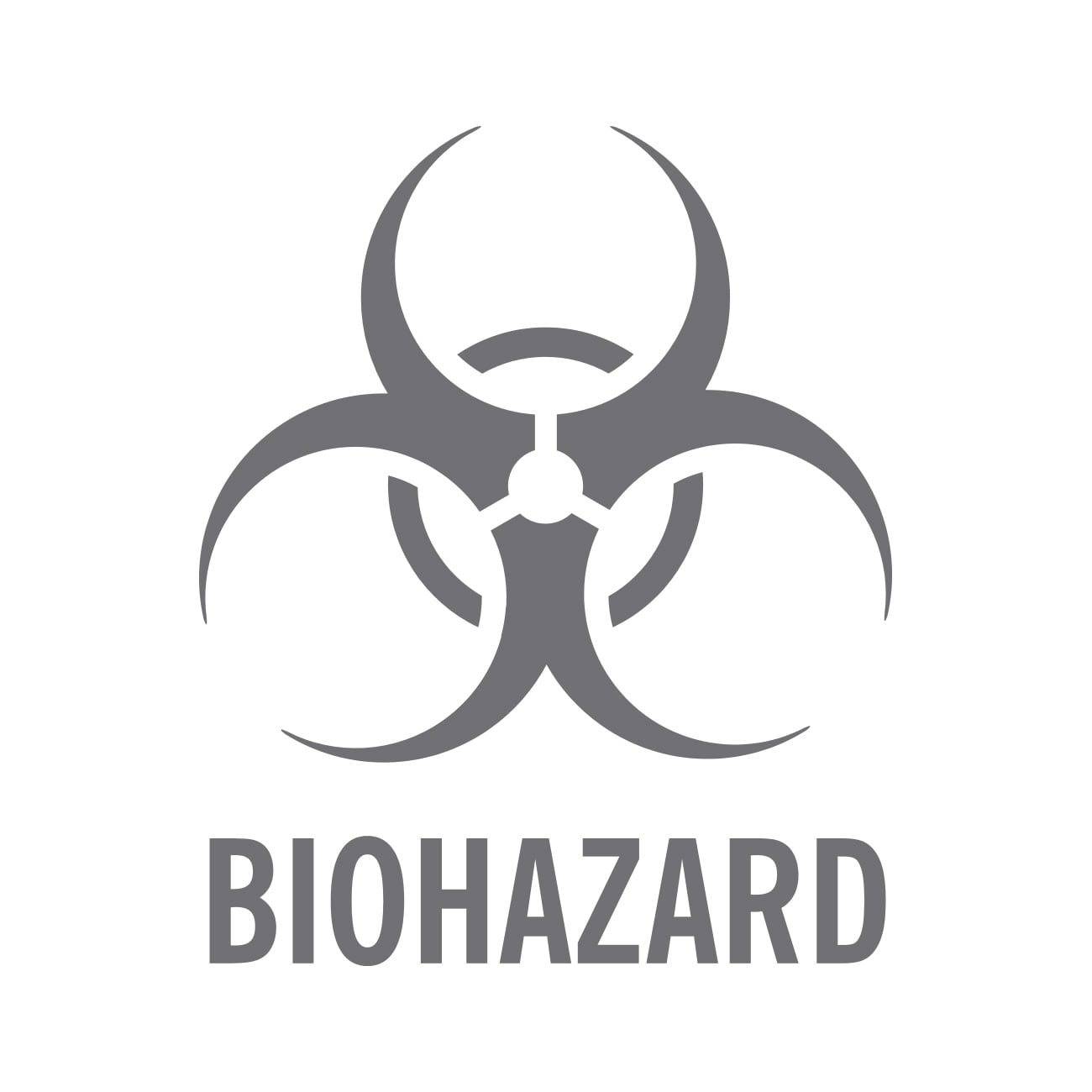 Biohazard Sticker Decal Die Cut - Self Adhesive Vinyl - Weatherproof ...
