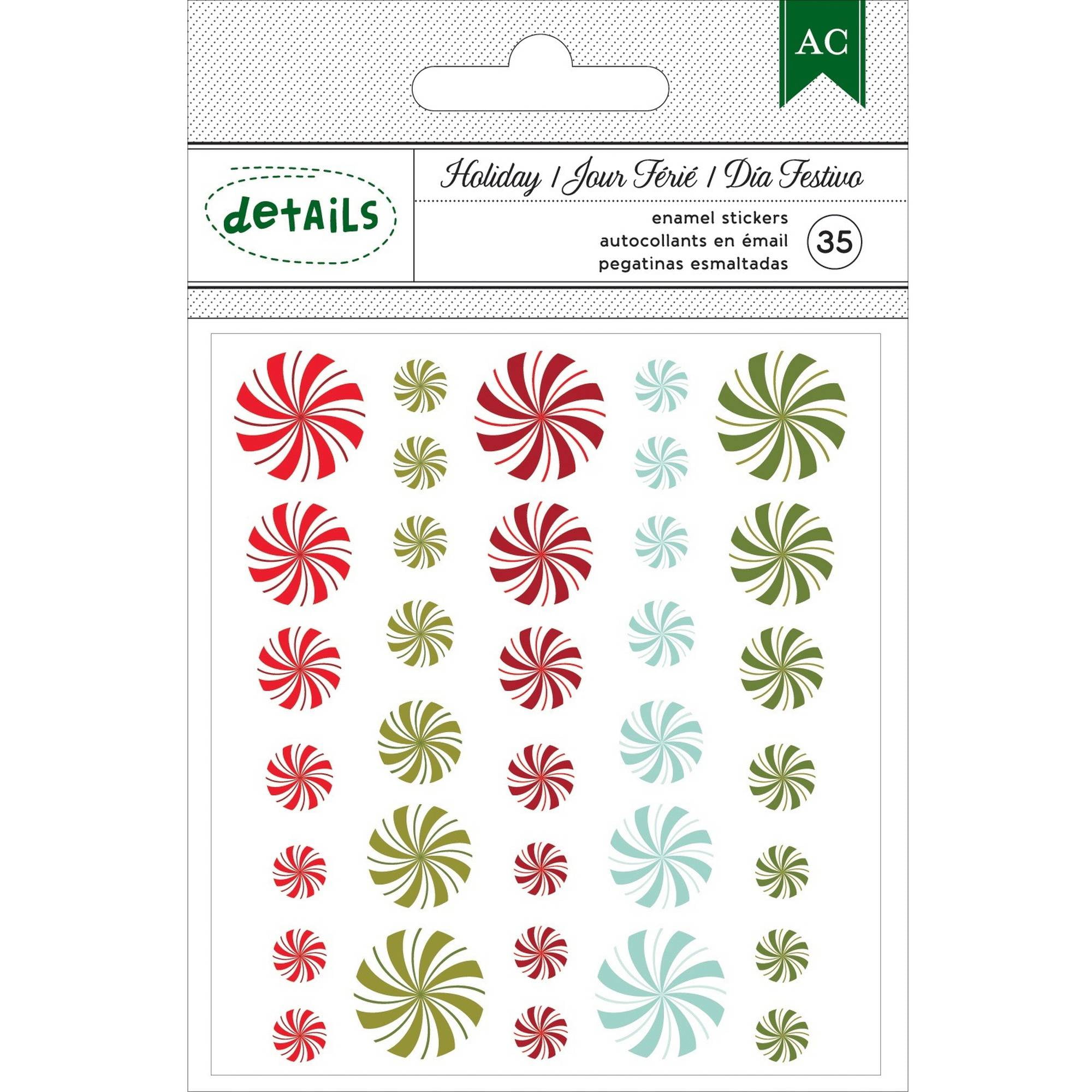 Holiday Details Enamel Dots, 35pk, Candy - Walmart.com