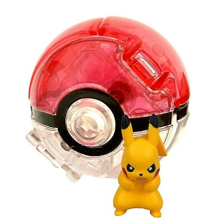 Pokemon Go Throw Pop Poke Ball Cosplay Pop-up Figure Fighting Poke Ball ...