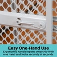 Toddleroo by North States 26"-42" Supergate Explorer Baby Safety Gate ...