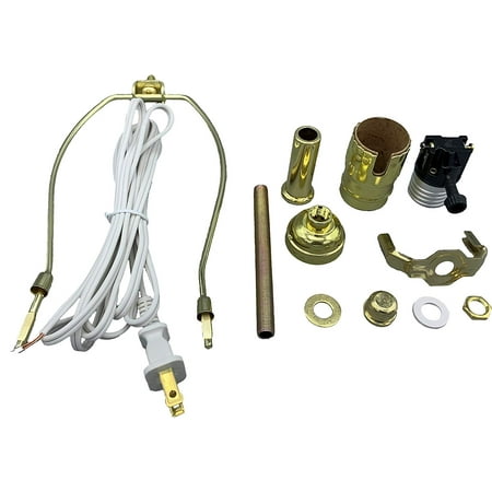 Creative Hobbies Make-A-Lamp Kit #ML3-12S Complete Lamp Parts Kit with ...