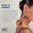 Lobe Miracle - Clear Earring Support Patches - Pierced Earrings ...
