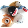 Set of All 6 Mini Ocean Animal Small Plush Stuffed Animals - Shark ...