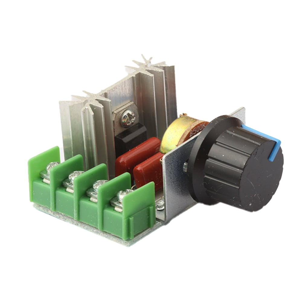 1 Pack 2000W PWM AC Motor Speed Control Module Dimmer Speed Regulator ...