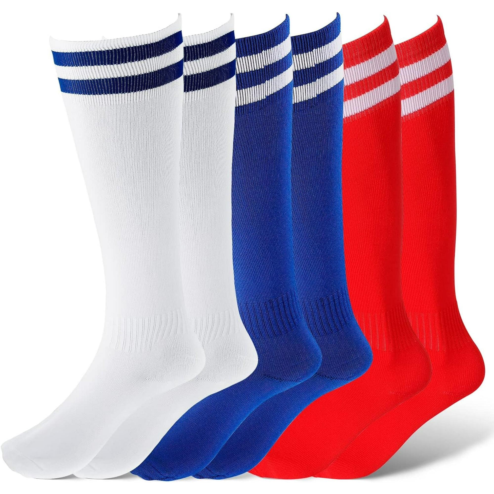 Click here for Ghsdfbb 3 Pairs Kids Football Socks Kids Soccer So... prices