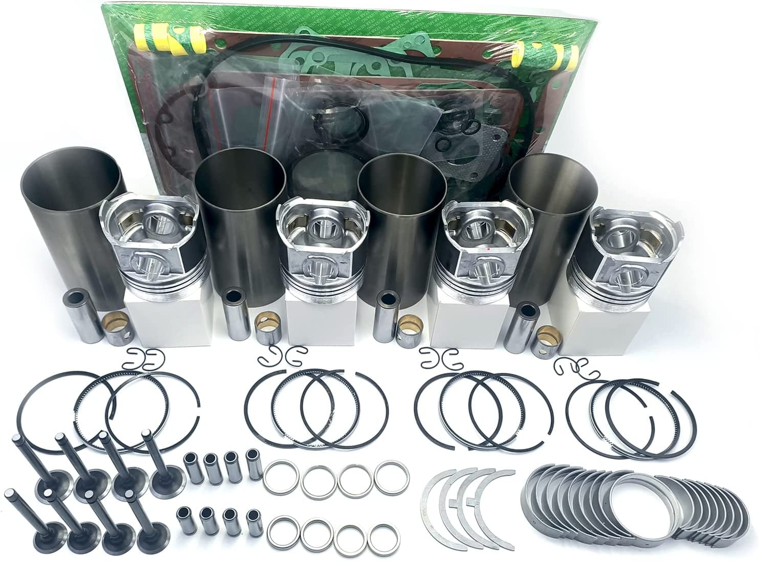Seapple STD Engine Overhaul Rebuild Kit Compatible with Volvo D4D ...