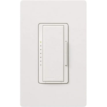 Lutron DVCL-153P-WH-3 White Diva CFL, LED, Halogen, And Incandescent ...