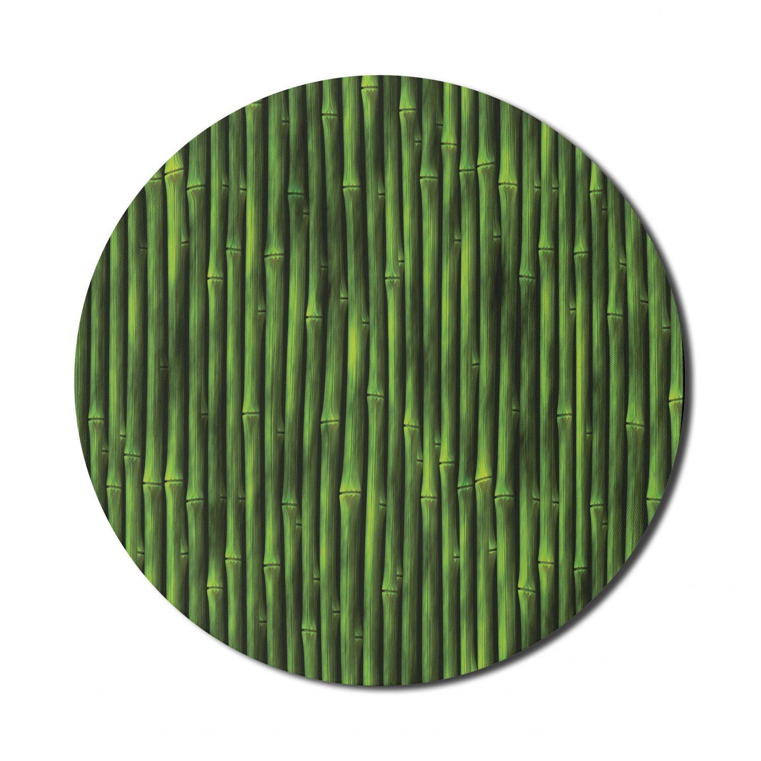 Bamboo Print Mouse Pad for Computers, Bamboo Stems Pattern Tropical ...