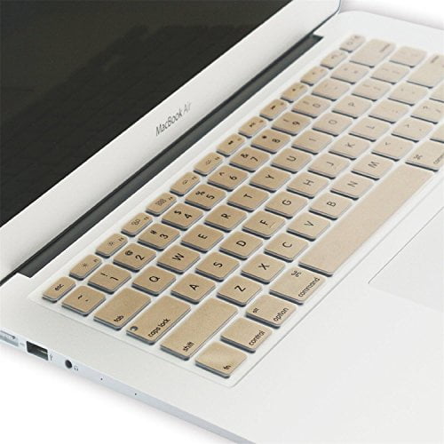 Se7enline Ultra Thin Champagne Golden Silicone Keyboard Cover Skin ...