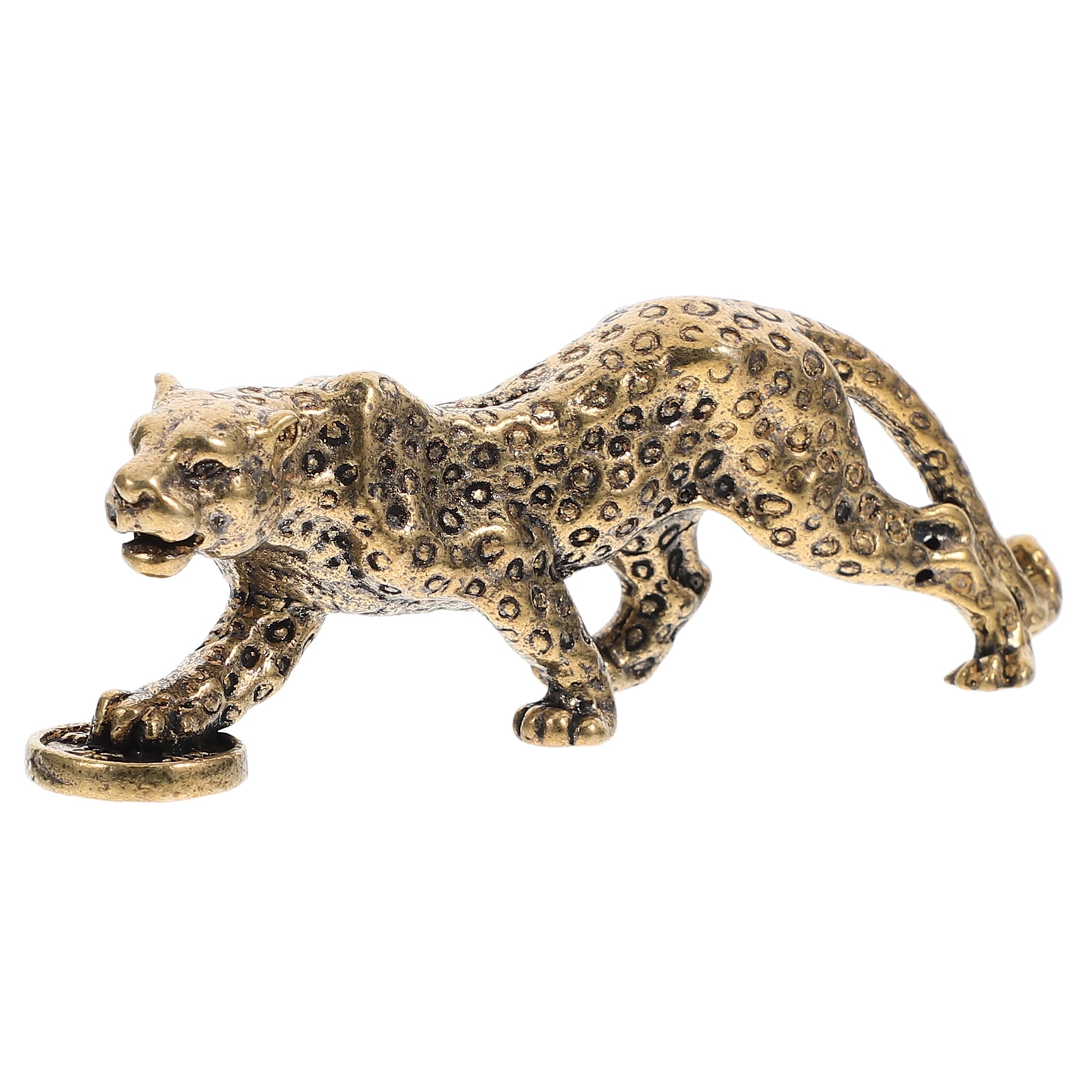 Click here for Etereauty Retro Brass Leopard Figurine Brass Anima... prices