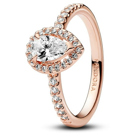 Pandora Sparkling Pear Halo Ring - Walmart.com