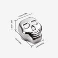 304 Stainless Steel Skull Stones Reusable Metal Ice Cubes with Silicone ...