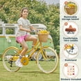 Glerc Missy 26" Girl Bicycle for Youth Over 8 Years Old Kids, Teenager ...