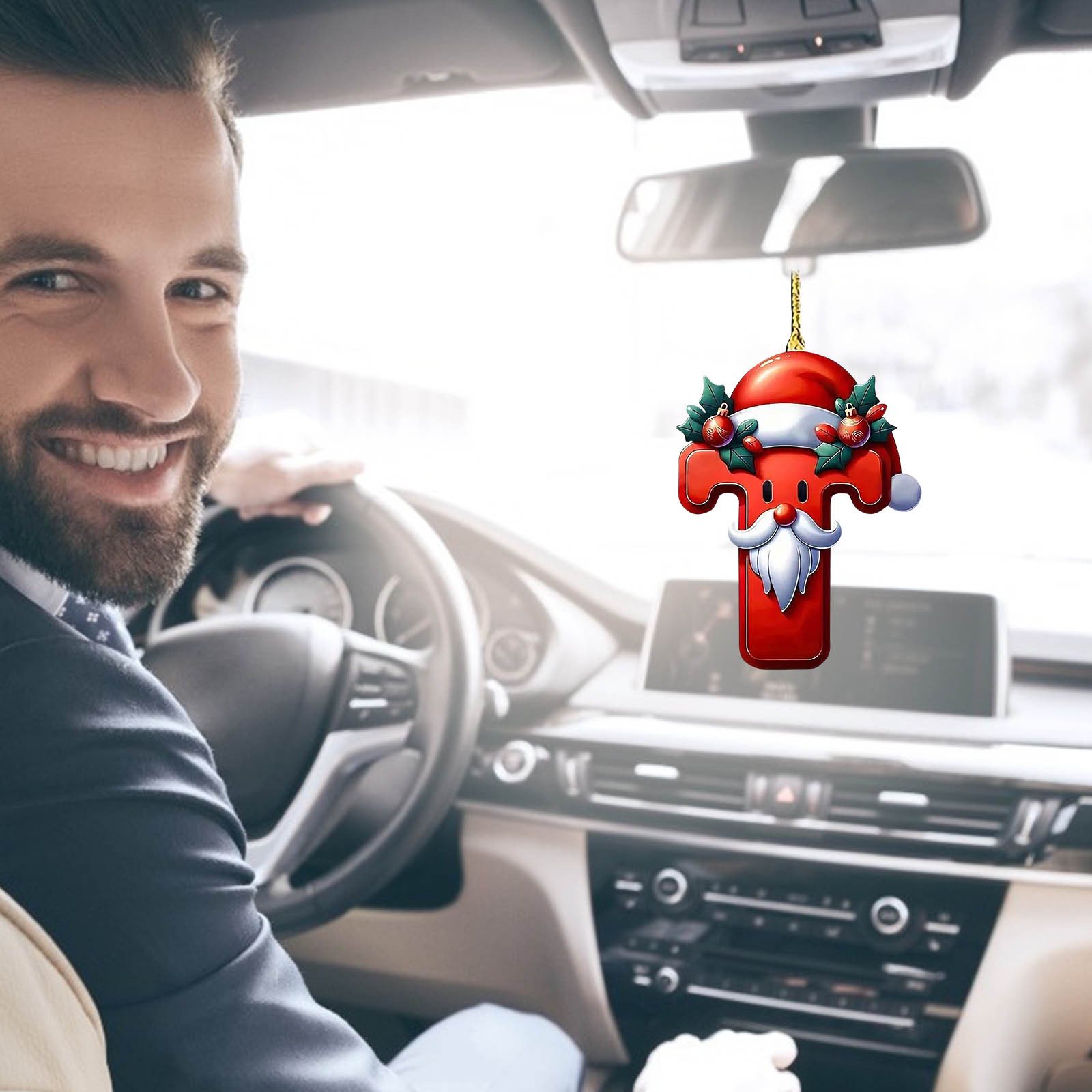 Click here for Boovnll 26 Letter Ornaments  Acrylic Santa Letter... prices