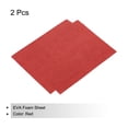 Glitter EVA Foam Sheets Red 10.8x8.4 Inch 1.5mm for Arts and Crafts ...