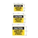 Classic Framed Plus Caution: Learning Zone Minds At Work, Creativity In ...