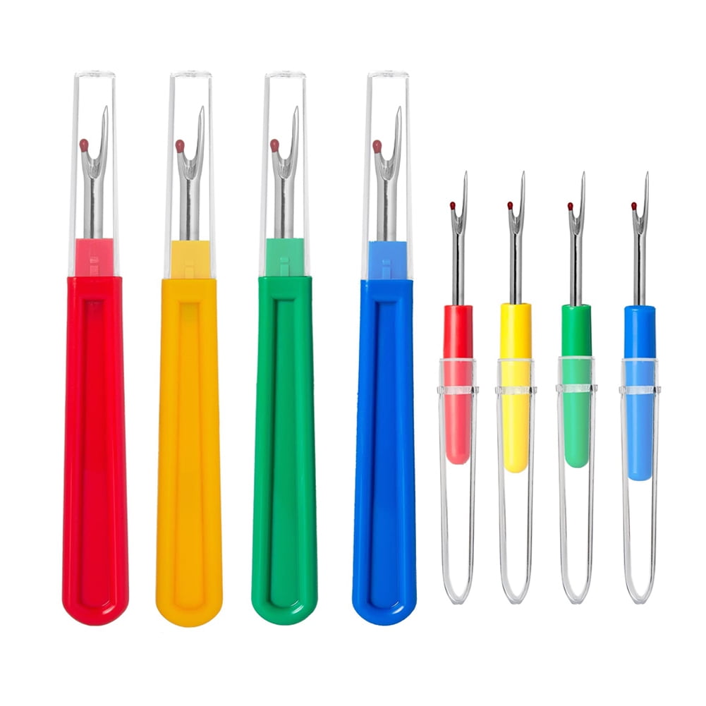 Gegong 8Pcs Seam Ripper Stitch Ripper 5inch Colorful Sew Stitch Remover ...