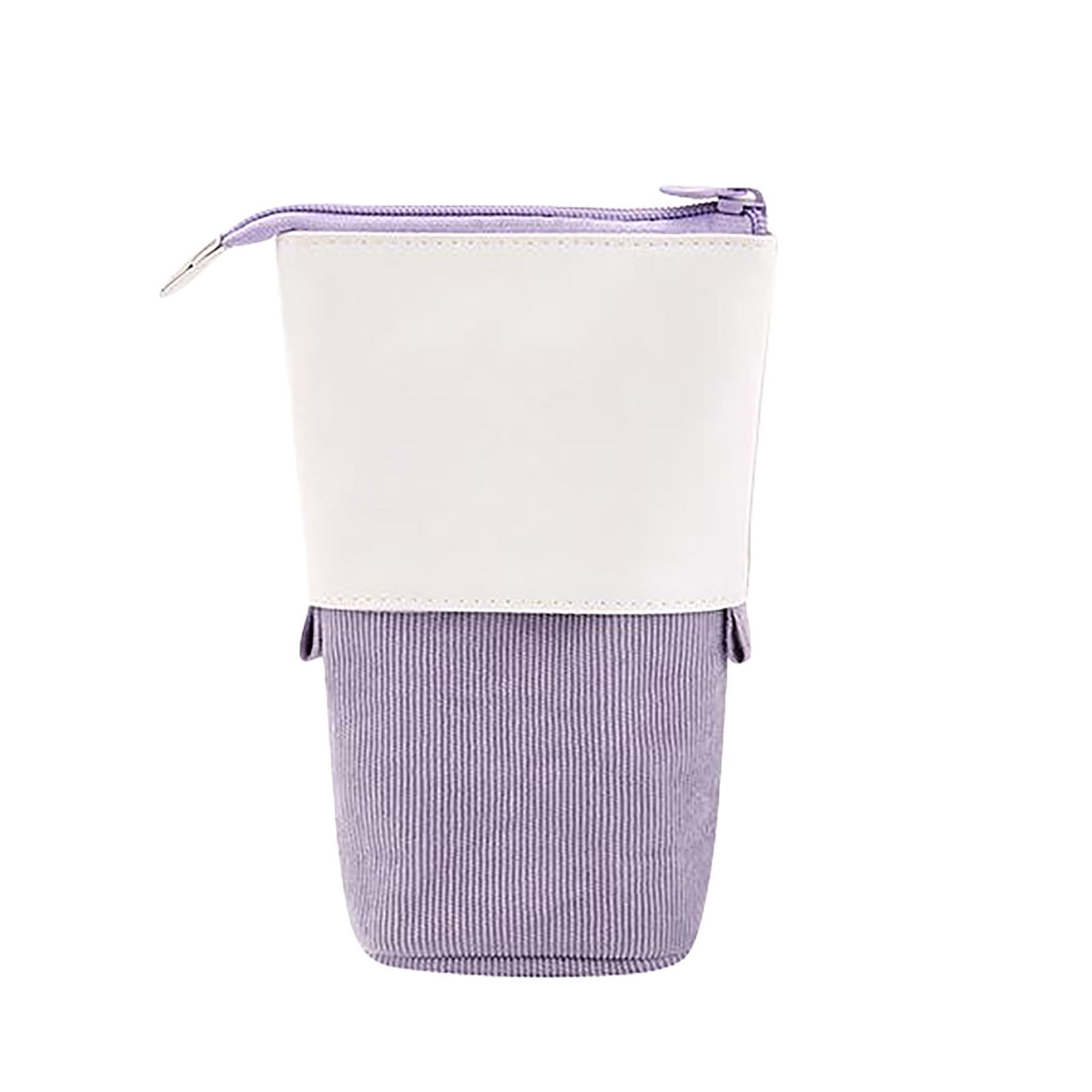 Pompotops Pen Pencil Telescopic Holder Stationery Case Corduroy Stand ...