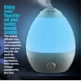 Bell + Howell Ultrasonic Humidifier, 1 Gallon, Built-In Aroma Diffuser ...