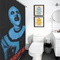Clown Terrifier Shower Curtain Decor Bath Curtain Waterproof Polyester ...