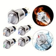 Rotary Button Switch 1NO 1NC 2 Positions 3-6V ON-Off Waterproof Rotary ...