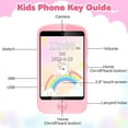 SHANNA Pretend Play Smartphone for Kids 3-12, Educational Games, MP3 ...