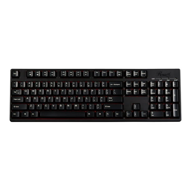 Rosewill RK-9000V2 - Keyboard - PS/2, USB - black - Walmart.ca