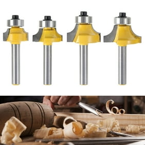 Yonico Small Door Panel & Baseboard Ogee Molding Router Bit - 1/4 ...