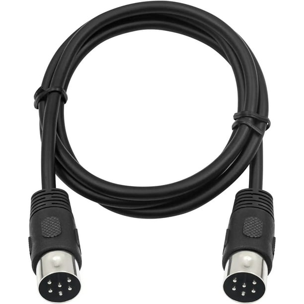DIN 6 PIN Male Plug Cable, 6 PIN DIN Male to Male AV Adapter Audio ...