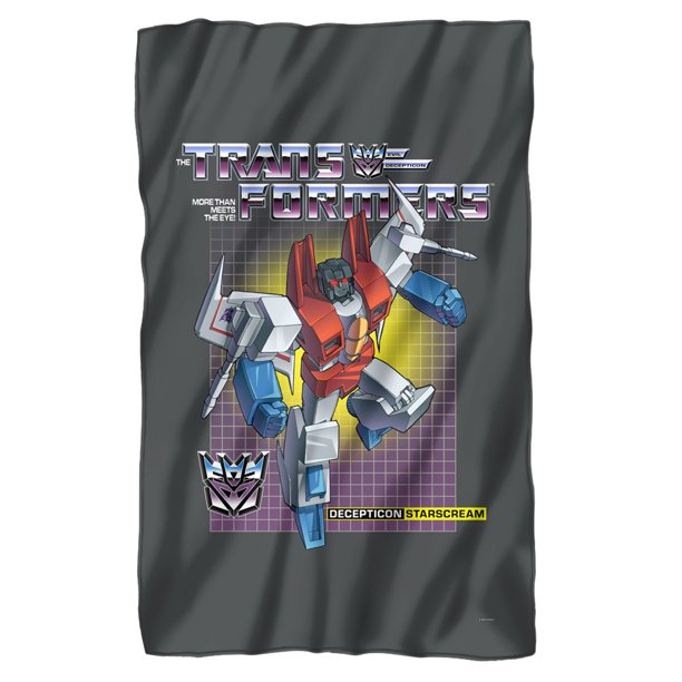 Transformers Starscream Fleece Blanket 36' x 58' - Walmart.com
