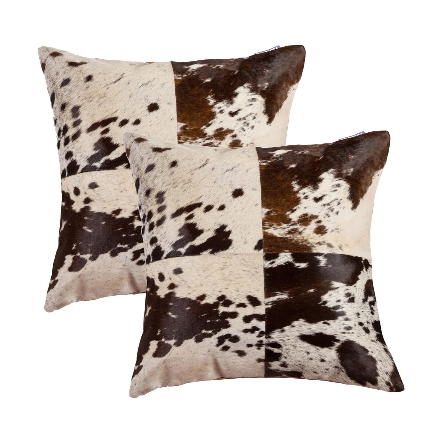 Click here for H-Natural Torino Quattro Cowhide Pillow 18X18 2-Pa... prices