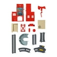 Thomas Friends TrackMaster Fill up Firehouse - Walmart.com