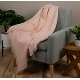 Sticky Toffee 100% Oeko-Tex Cotton Muslin Throw Blanket, Lightweight ...