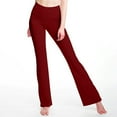 Holiday Deals 2023 Itsun Women Flare Yoga Pants Women Thicken Workout