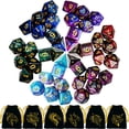 DND Dice Set 42 Pcs Polyhedral Dungeons and Dragons Rolling Dice for D ...