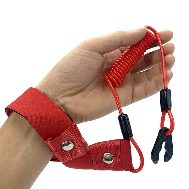 Colaxi Boat Engine Kill Stop Switch Key Lanyard Rope for Outboard All ...