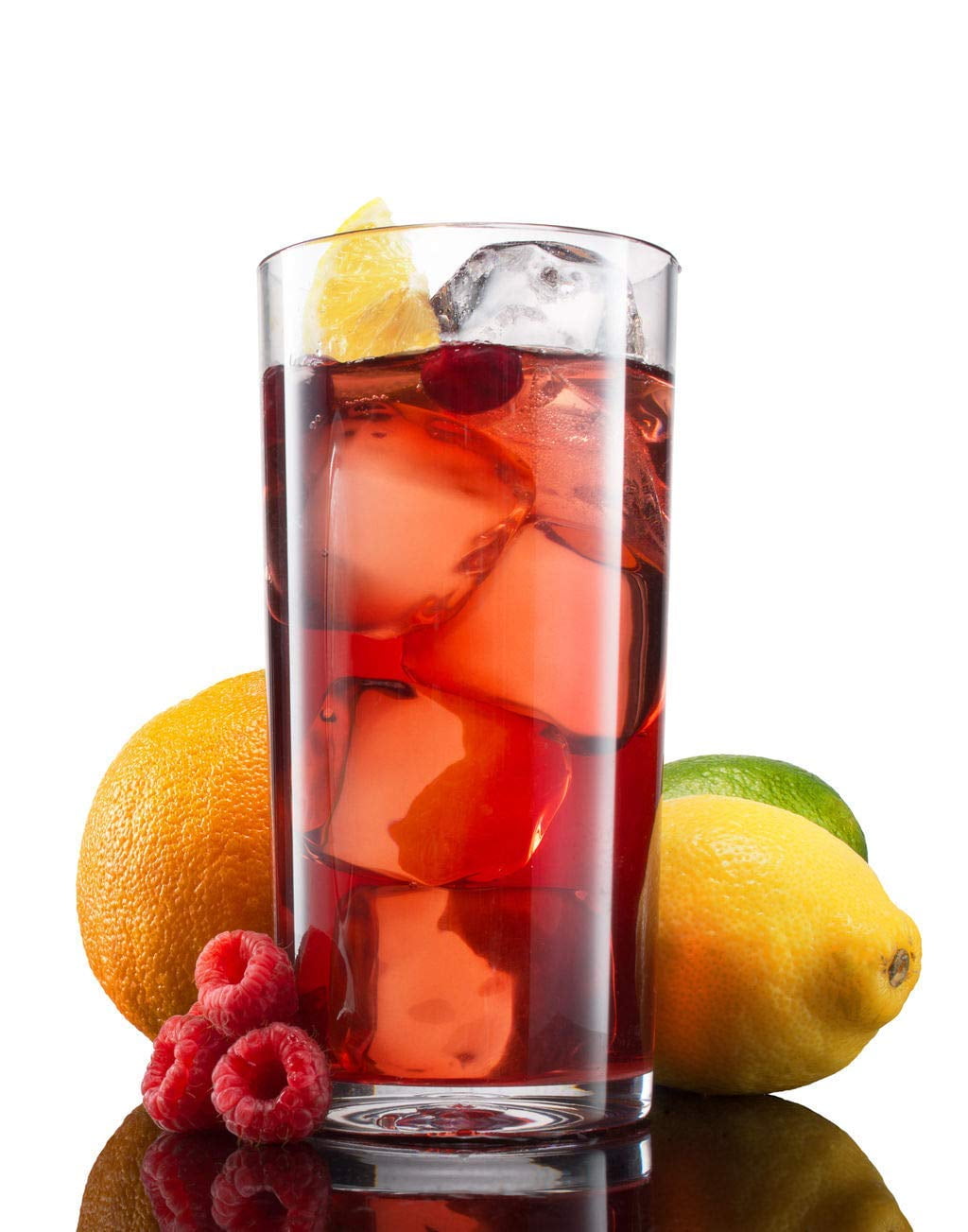 Set of 6 Acrylic Tumblers - 20 Oz Acrylic Glassware and Wine Glasses ...