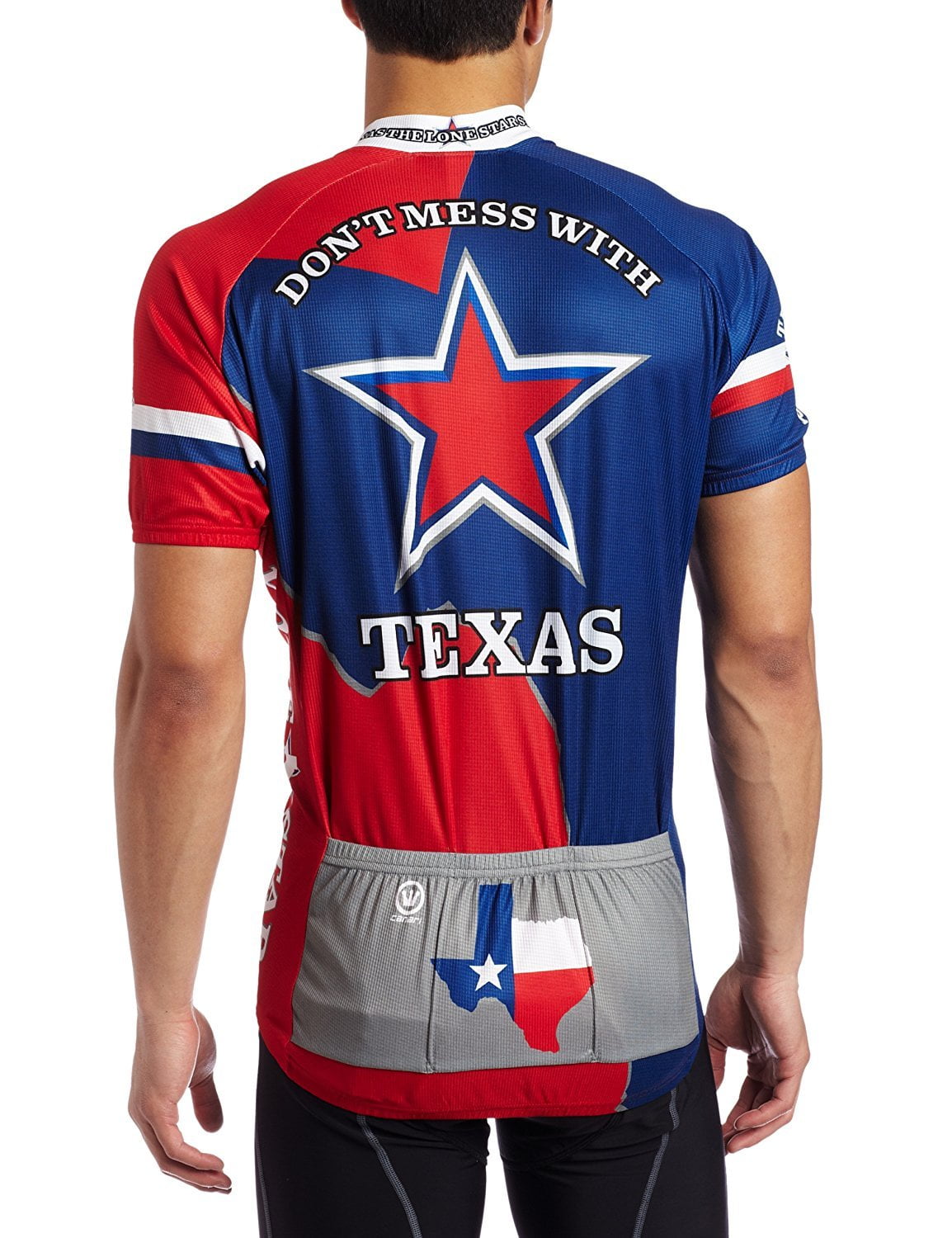 Canari Cyclewear Men's Texas 2 Short Sleeve Cycling Jersey - Multi / XX ...