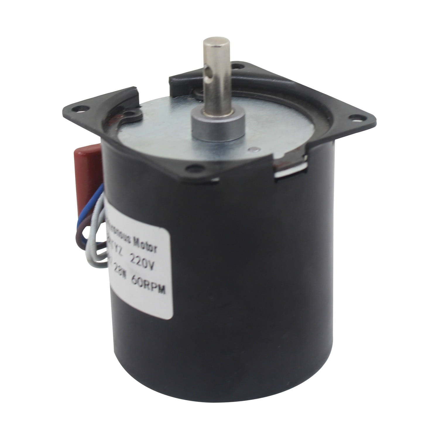 220V 28W ac synchronous gear motor for Laminators low speed Permanent ...