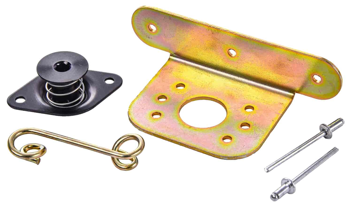 JEGS 82390 Quarter-Turn Fastener Kit 7/16 in. Shank 3/4 in. Hex Drive ...