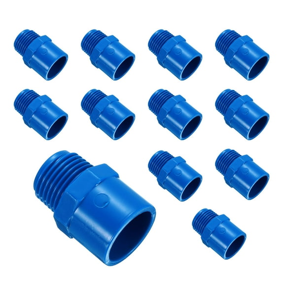 Uxcell 50mm to 20mm ID PVC Reducer Pipe Fitting Straight Adapter ...